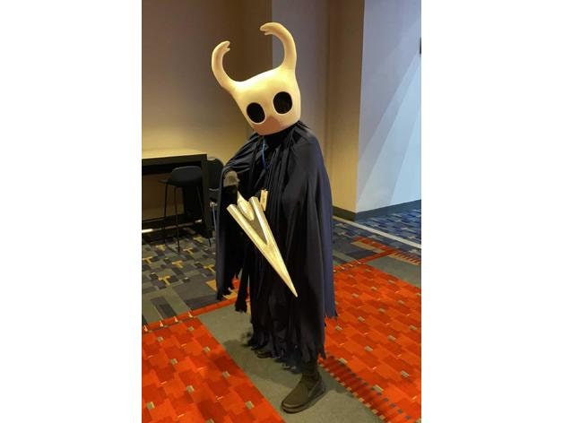 Hollow Knight Ghost Mask/needle Cosplay 3D Printed Halloween Costume - Etsy
