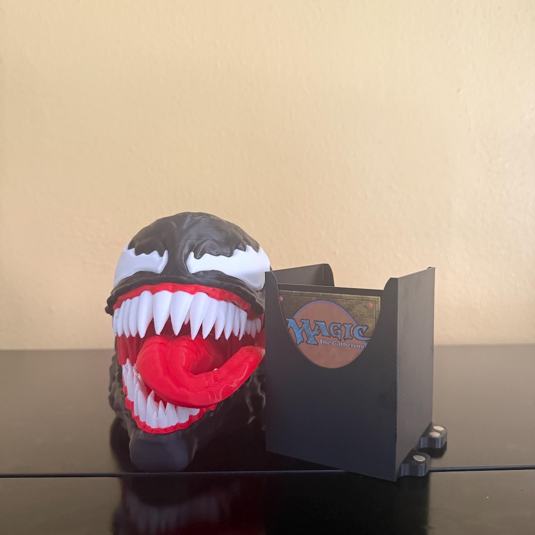 VENOM/CARNAGE MTG Deck Box! 100 Cards | Pokemon | Yugioh | Commander ...