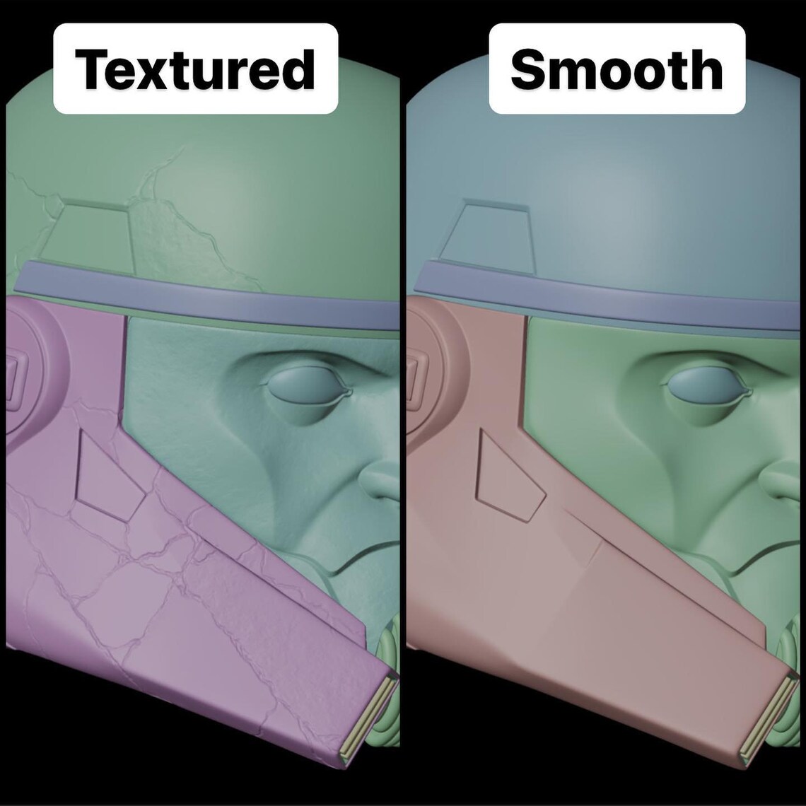 Enoch Night Trooper Helmet 3D PRINTED Cosplay Star Wars - Etsy