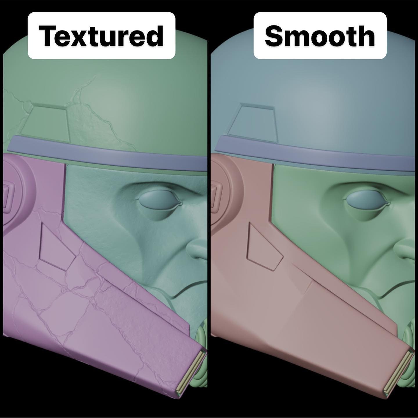 Enoch Night Trooper Helmet 3D PRINTED Cosplay Star Wars - Etsy