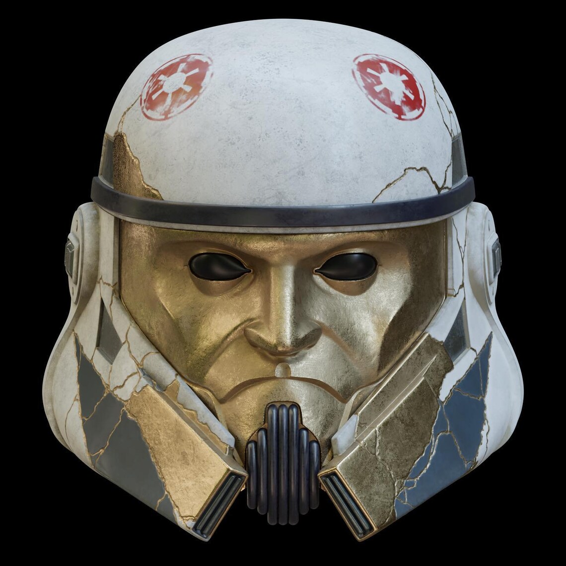 Enoch Night Trooper Helmet 3D PRINTED Cosplay Star Wars - Etsy