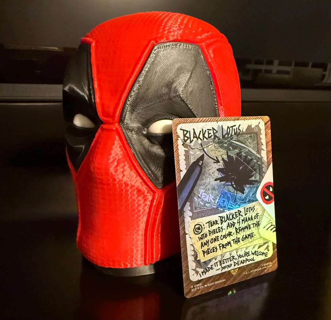 DEADPOOL MTG Deck Box! 100 Cards | Pokemon | Yugioh | Commander - Etsy