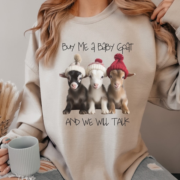 Goat Sweater - Etsy