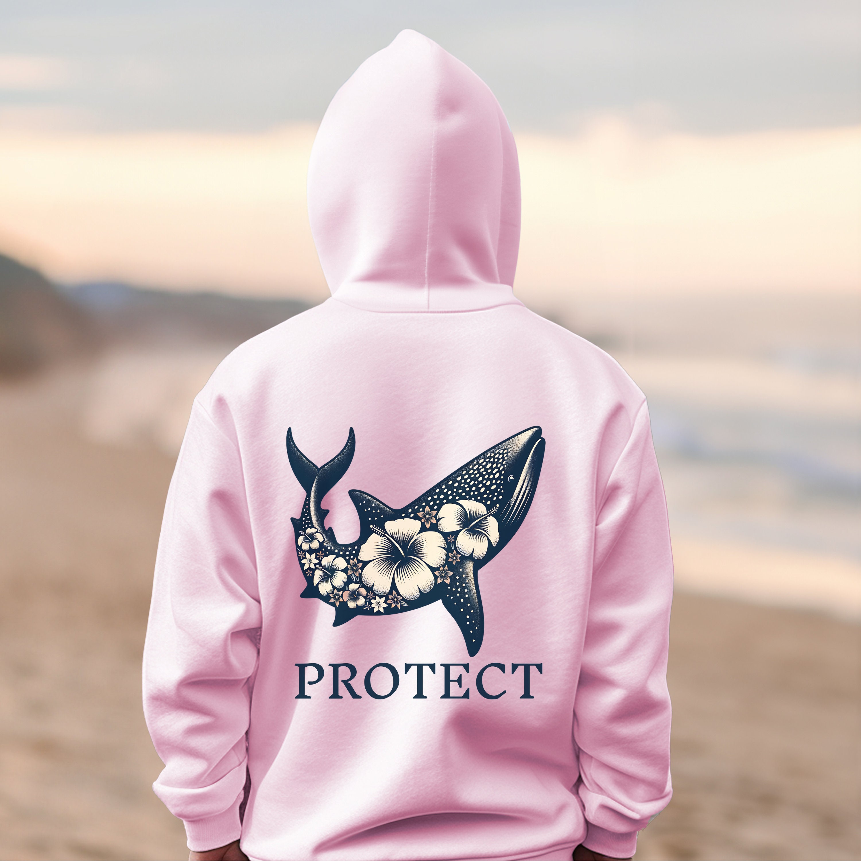 Whale Shark Hoodie Marine Life Ocean Animal Sweater Gift for Marine ...