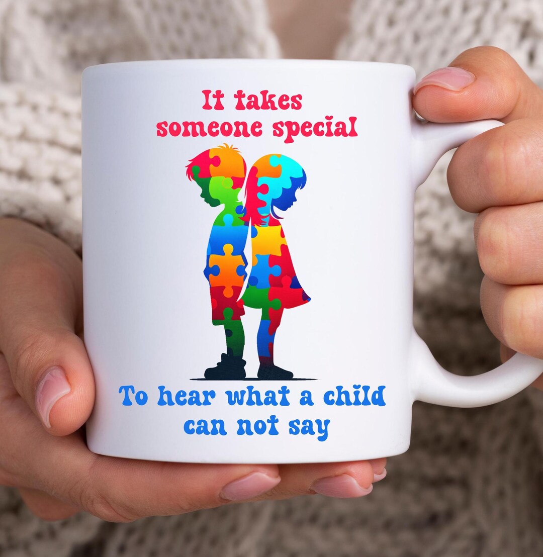 Autism Awareness Mug, Neurodiversity Coffee Cup, Teacher Appreciation ...