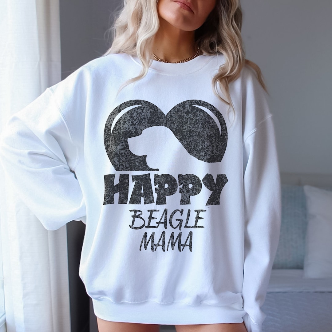 Vintage Beagle Mom Sweatshirt Beagle Mom Gift Beagle Mama - Etsy