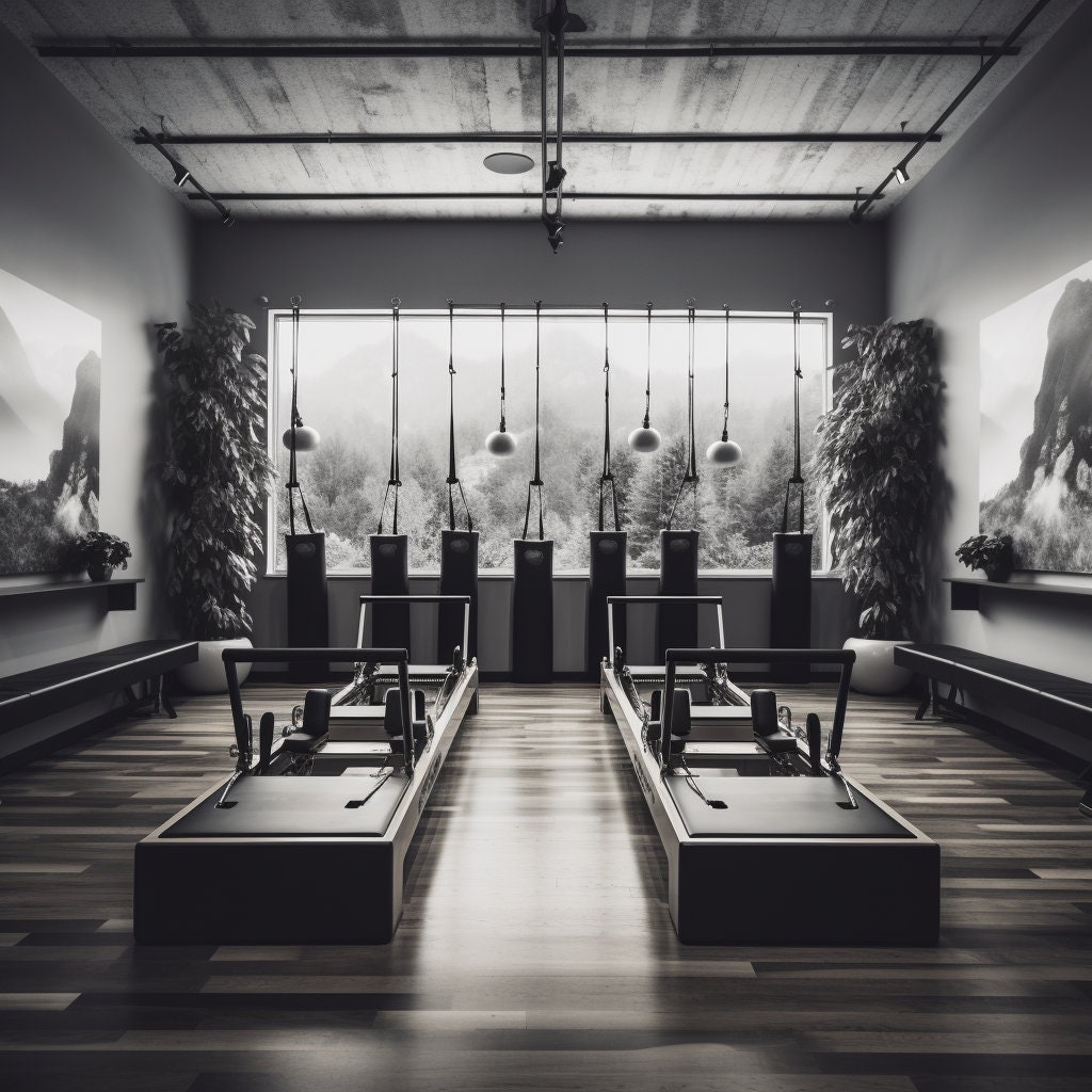 Digital Print Pilates Wall Art, Pilates Reformer Poster, Zen Pilates ...