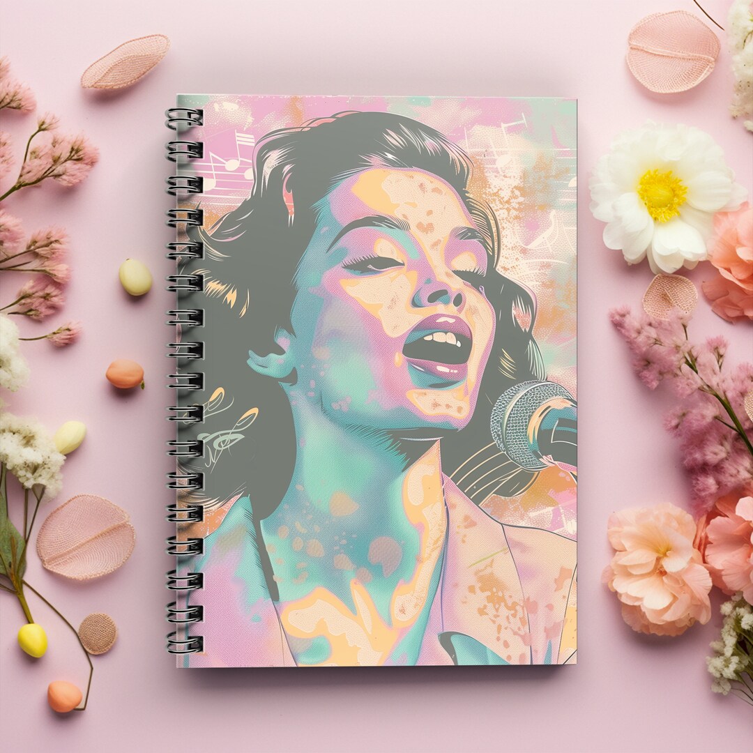 Vintage Songwriters Notebook Gift for Musician or Music Teacher 50s ...