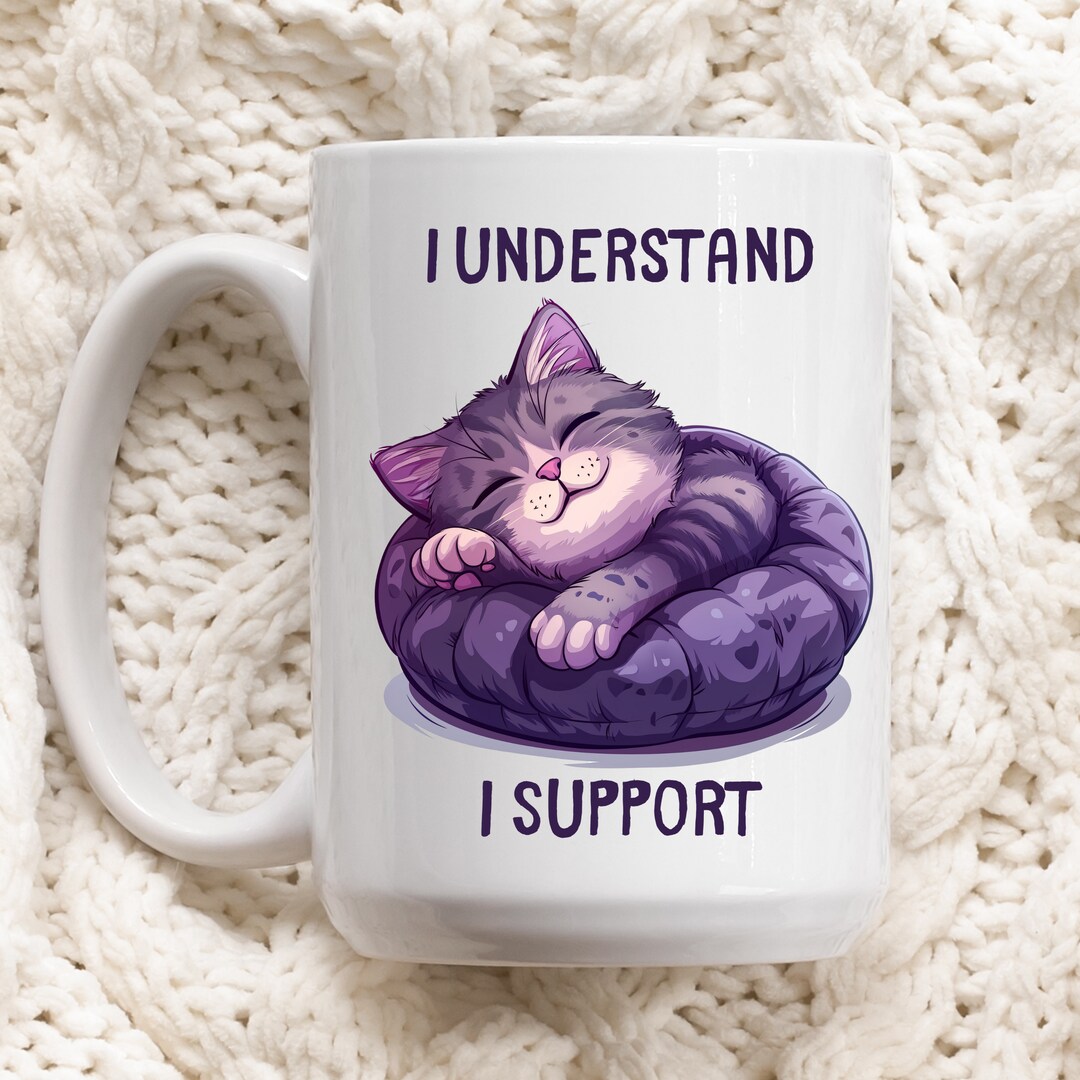 Lupus Awareness Coffee Cup Invisible Illness Cat Mug Autoimmune Disease ...