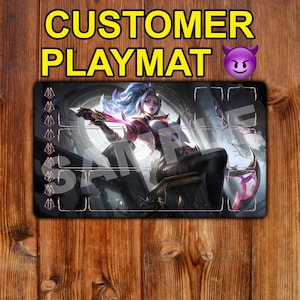 Custom Riftbound TCG Playmat - With Designated Playzones - Perfect for ...