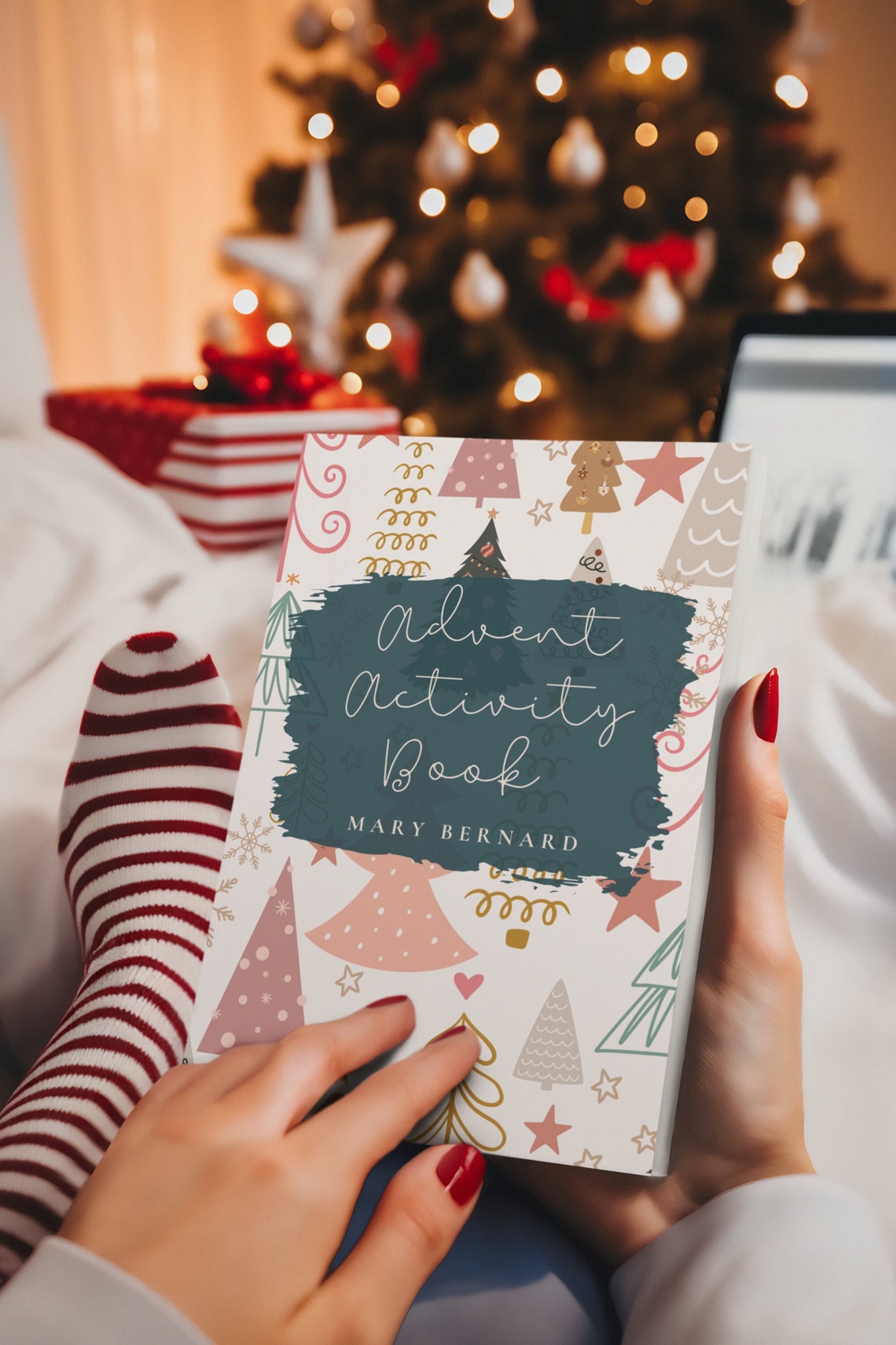 Advent Activity Book Advent Calendar Kids Advent Wreath Activity ...