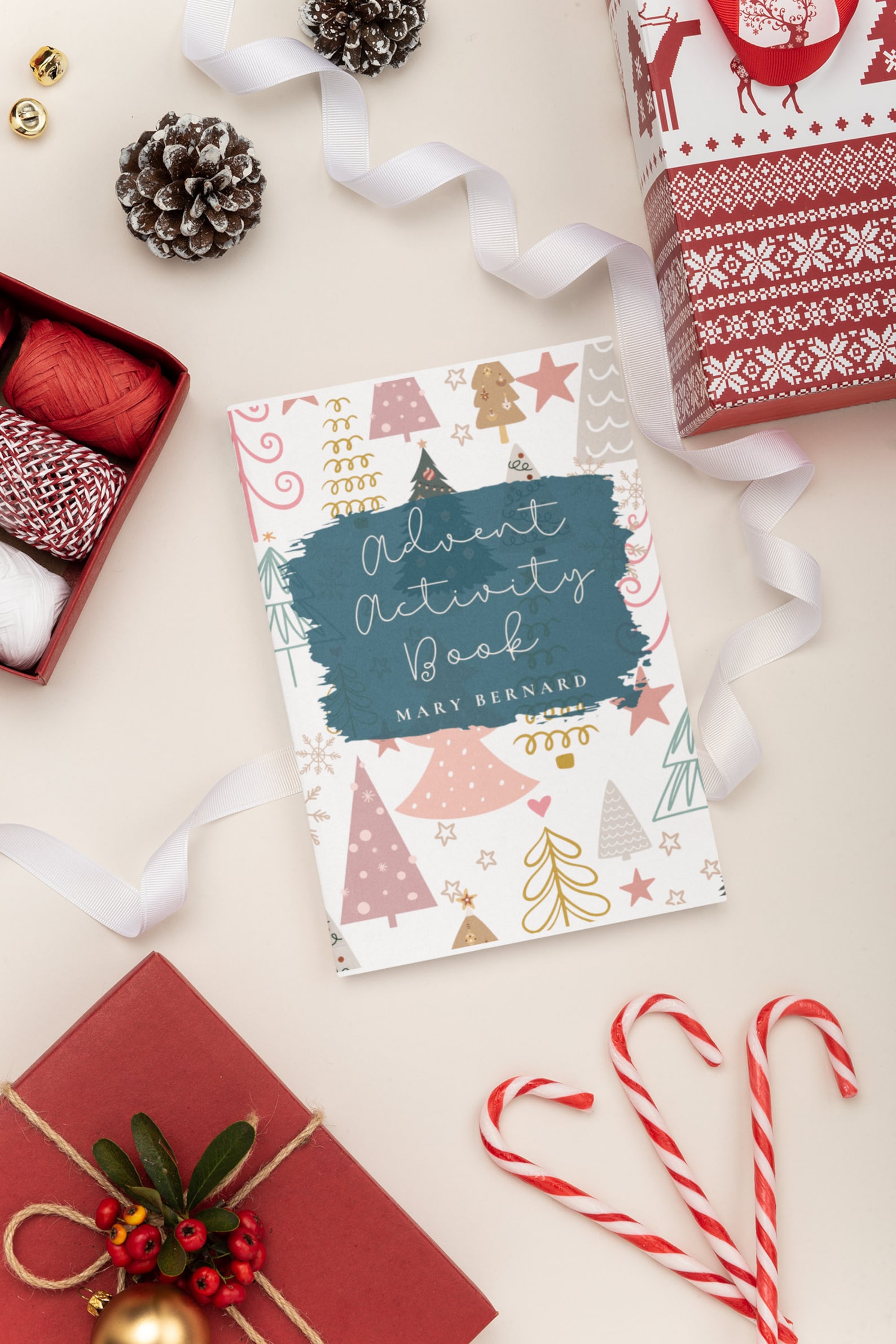 Advent Activity Book Advent Calendar Kids Advent Wreath Activity ...