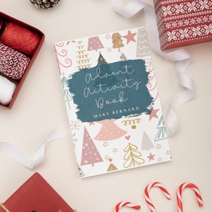 Advent Activity Book Advent Calendar Kids Advent Wreath Activity ...