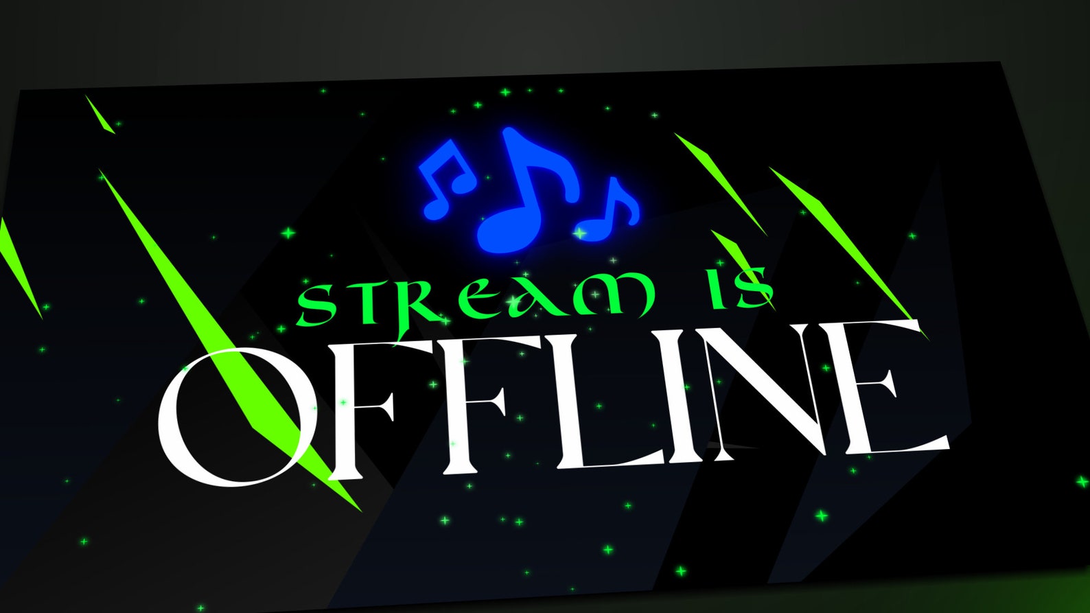 Music Stream Overlay Package | Animated Twitch Overlay | OBS Streamlabs ...