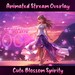 Cute Blossom Spirit Stream Overlay, Animated Twitch Overlay, Stream ...