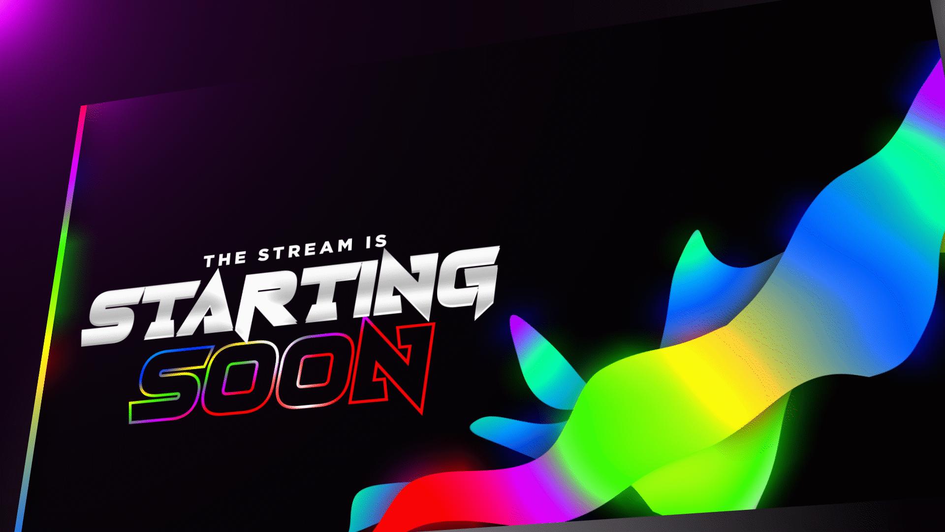 Blue Neon Star Stream Overlay – Animated Twitch Pack for OBS & Kick - Etsy