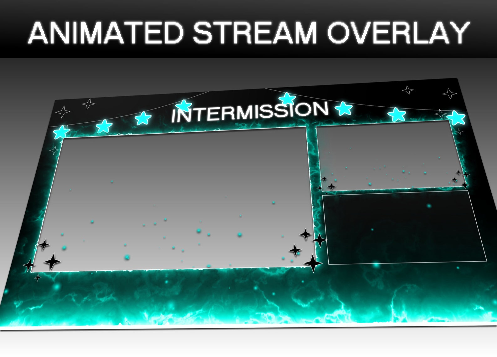 Overlays Stream Animated Style Twitch Package Twitch Stream Screens ...