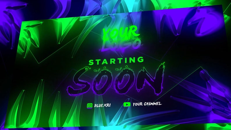 Custom Twitch Overlay Package L ANIMATED Stream Package, CUSTOM ...