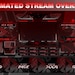 Modern Red Animated Stream Overlay | Animated Twitch Overlay Package ...