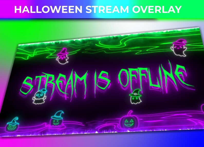 Halloween Animated Twitch Stream Pack | Spooky Stream Pack | Pumpkin ...