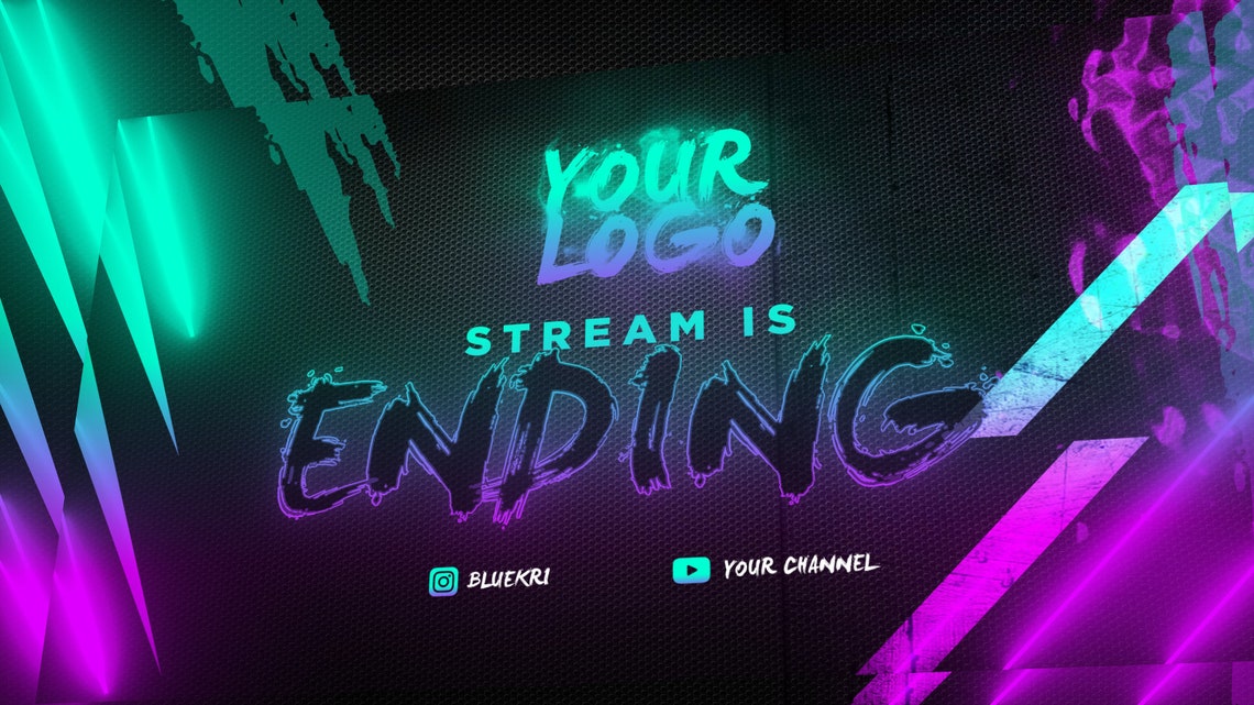 Custom Animated Twitch Overlays, Custom Twitch Overlay Package L ...