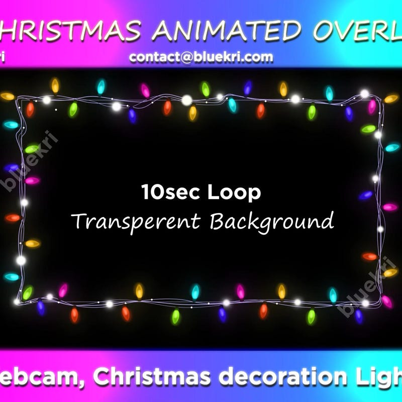 Animated Christmas Frame - Etsy