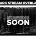 Animated DARK Stream Overlays Package for Twitch, Dark Stream Overlay ...