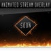 Animated Fire Stream Overlay Package: Twitch, Youtube Theme, Streamer ...