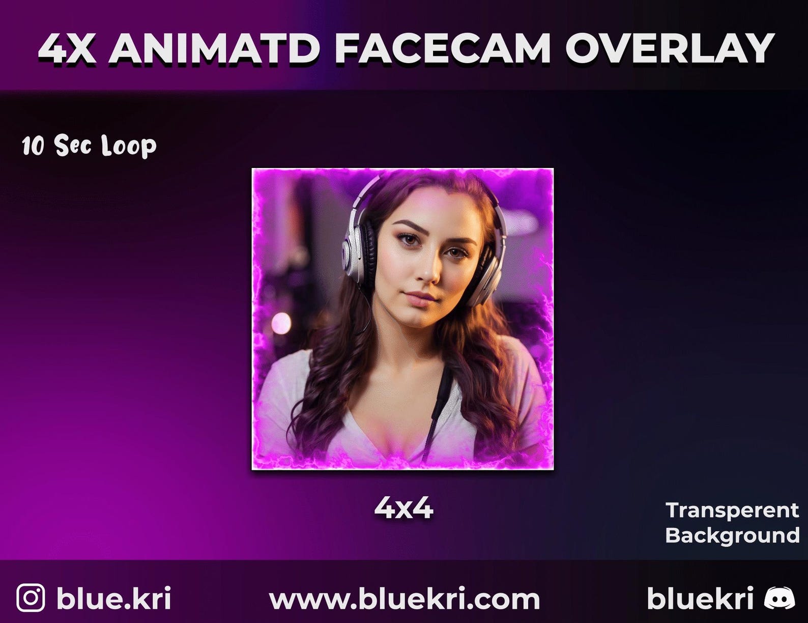 Celestial Clouds Animated Stream Screen Green | Twitch Screen Overlay ...