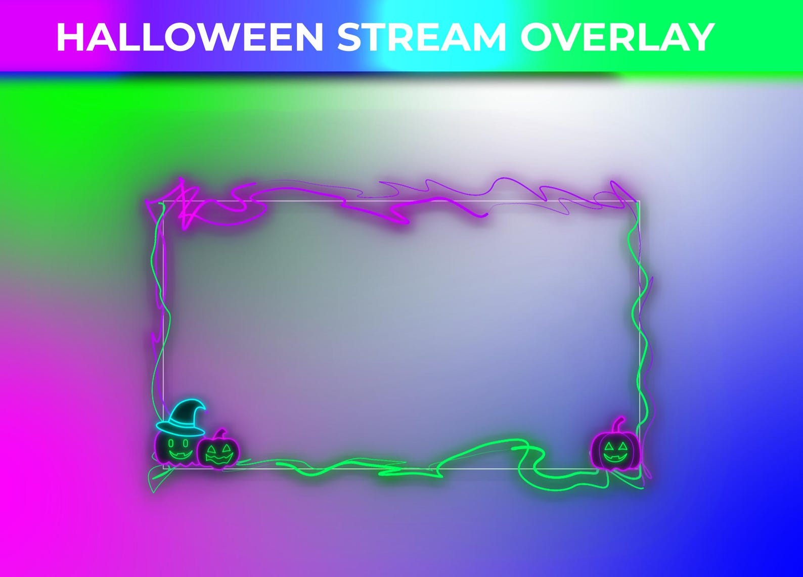 Halloween Animated Twitch Stream Pack | Spooky Overlay (digital ...