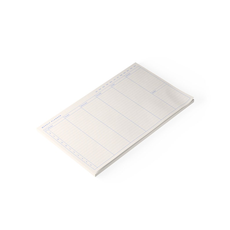 Post-it® Note Pads | Weekly Schedule Planner Calendar (10" X 6") | With ...