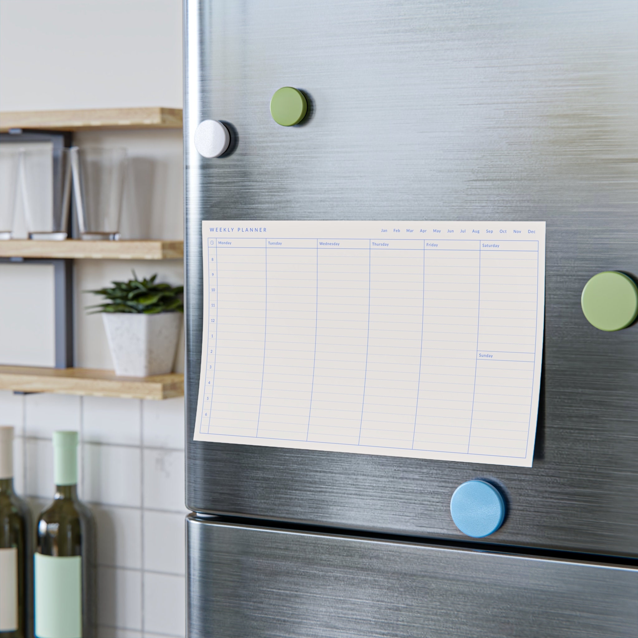 Post-it® Note Pads | Weekly Schedule Planner Calendar (10" X 6") | With ...
