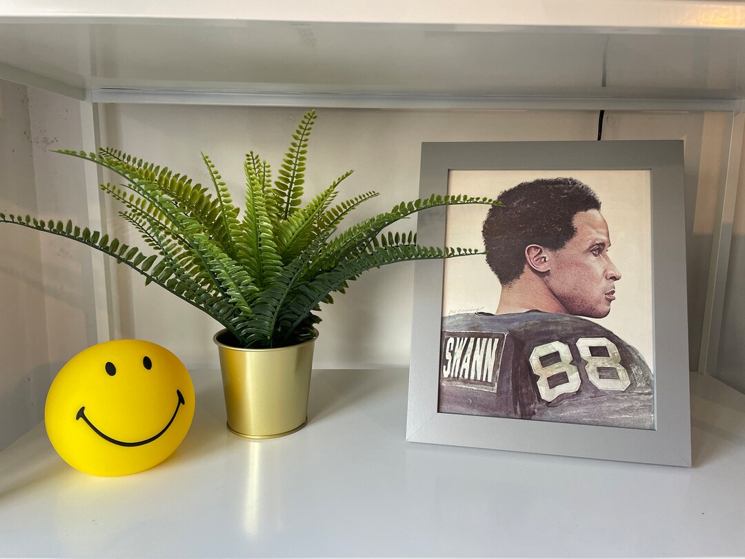 Vintage Lynn Swann NFL Framed Poster, 90s Retro Print - Etsy