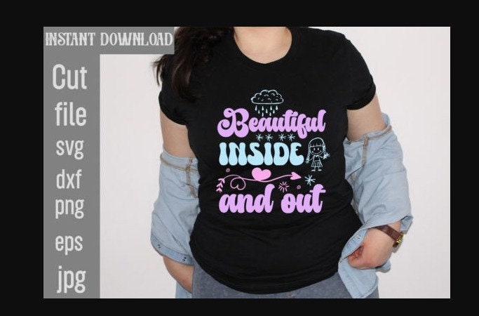 Retro Little Girl Svg Bundle, Little Girl Svg, Retro Designs, Little ...