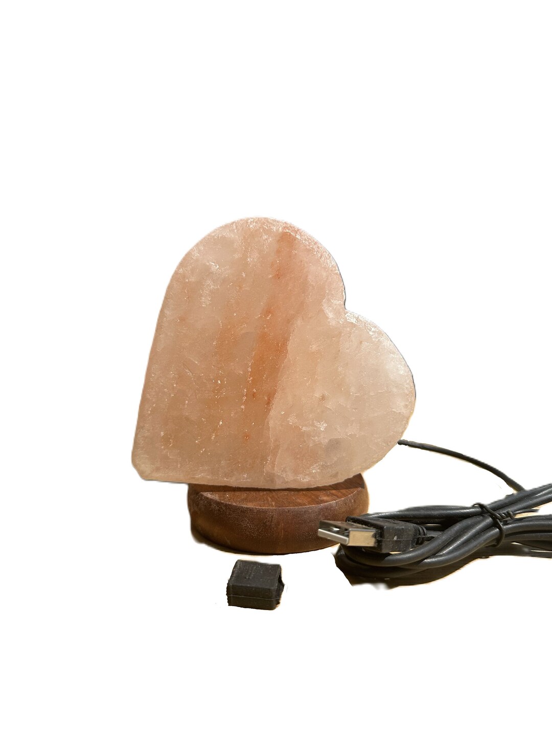Himalayan Salt USB Lamp RGB Color Changing, Natural, Handcrafted ...