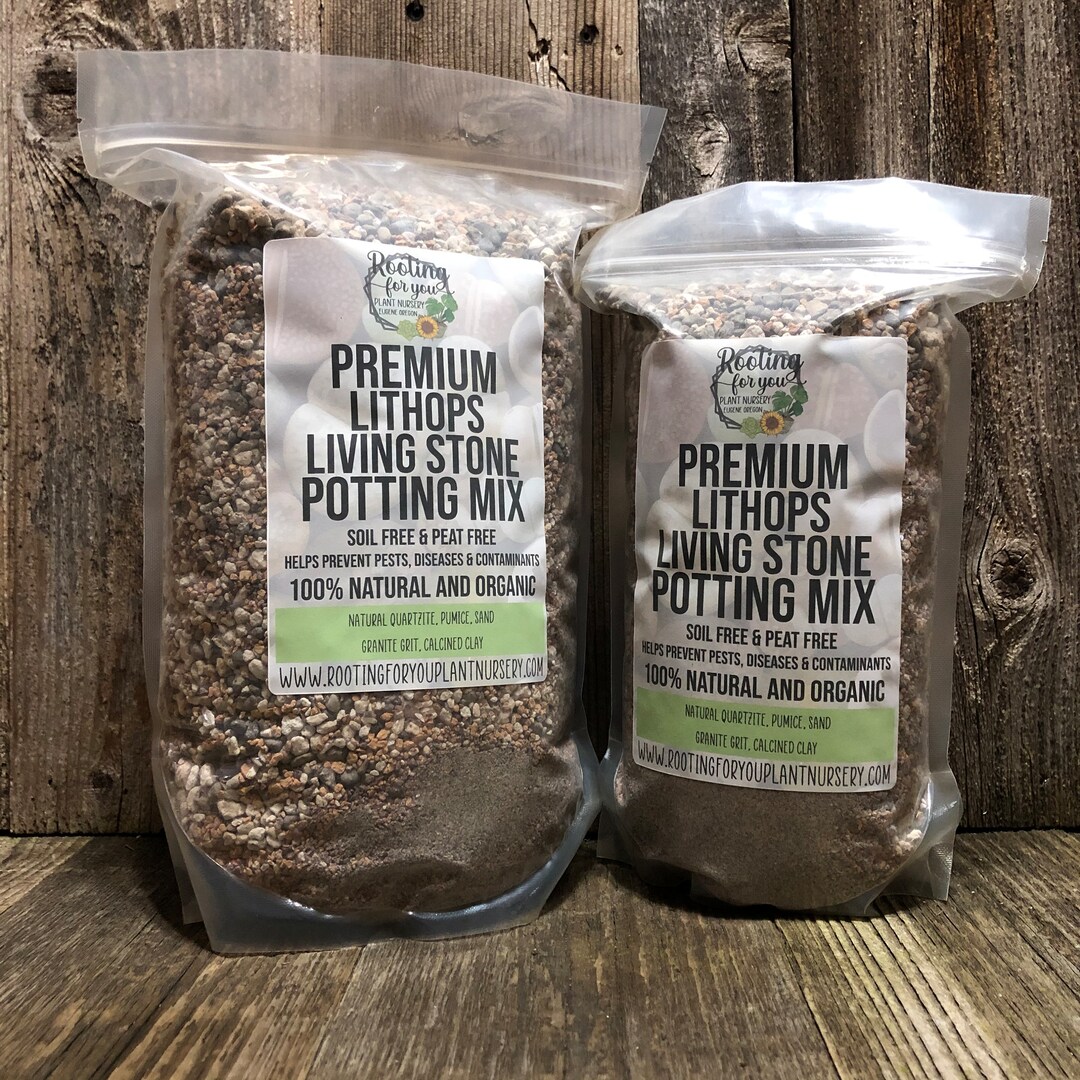 LITHOPS Premium Soil Less Potting Mix Oregon Licensed Nursery ...
