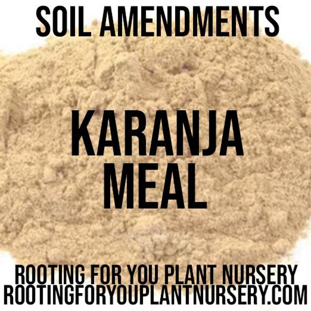 Karanja Cake Karanja Meal Soil Amendment 8oz Volume Resealable Bags ...