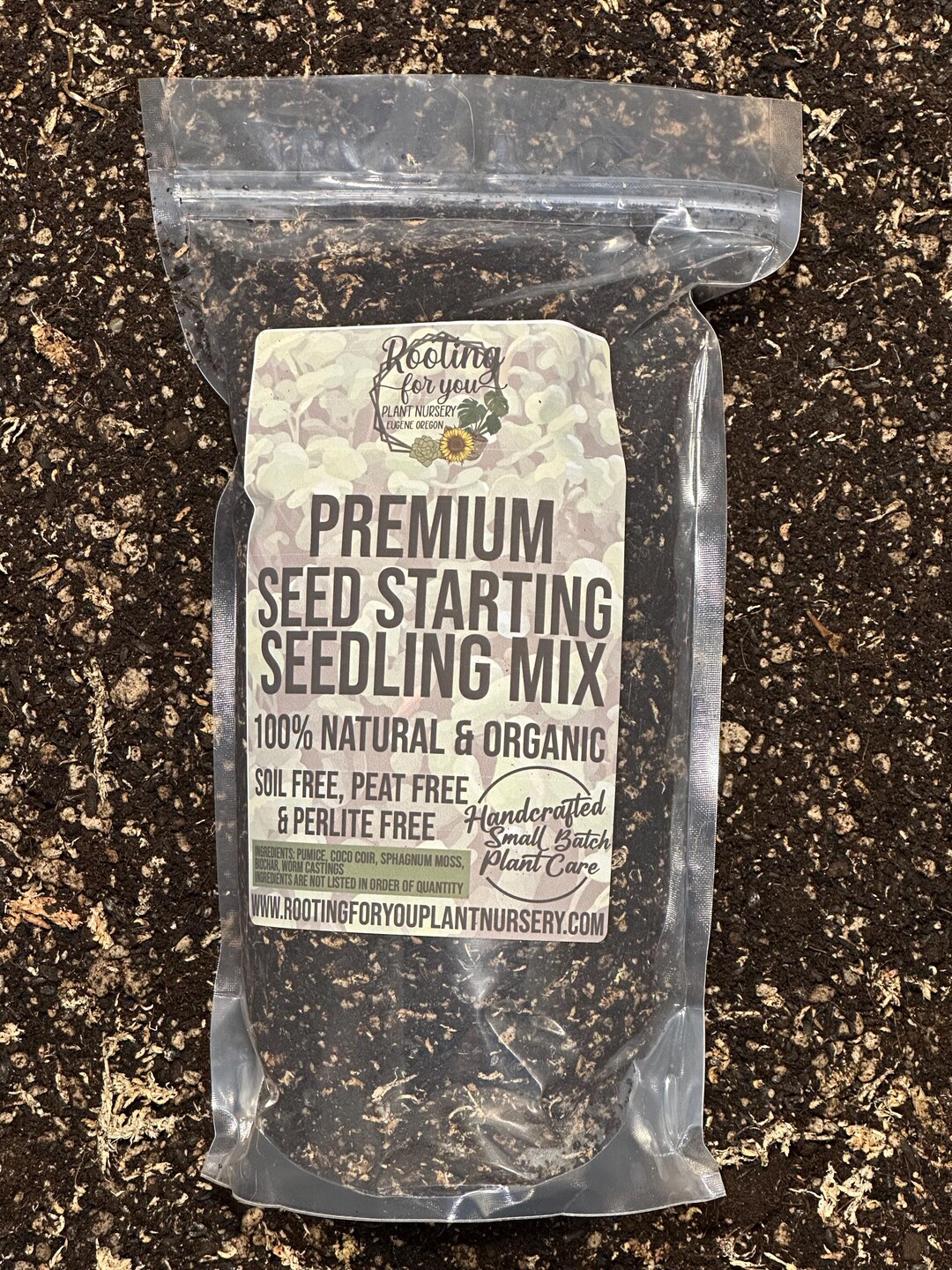 SEED STARTING Premium Soil Less Potting Mix Oregon Licensed Nursery ...
