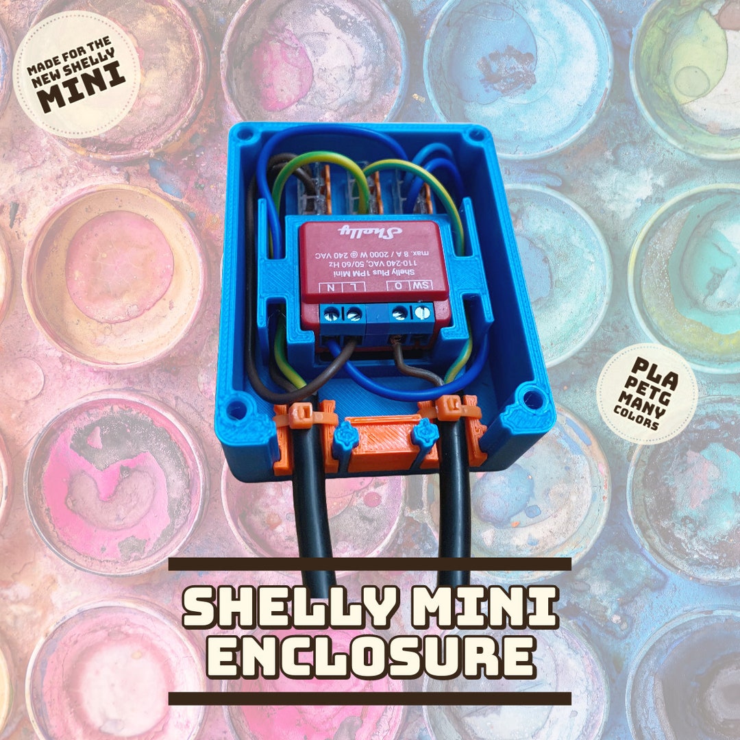Shelly Plus 1/PM/1PM MINI Case 3 Wago / 3D Printing / Smart Home - Etsy UK