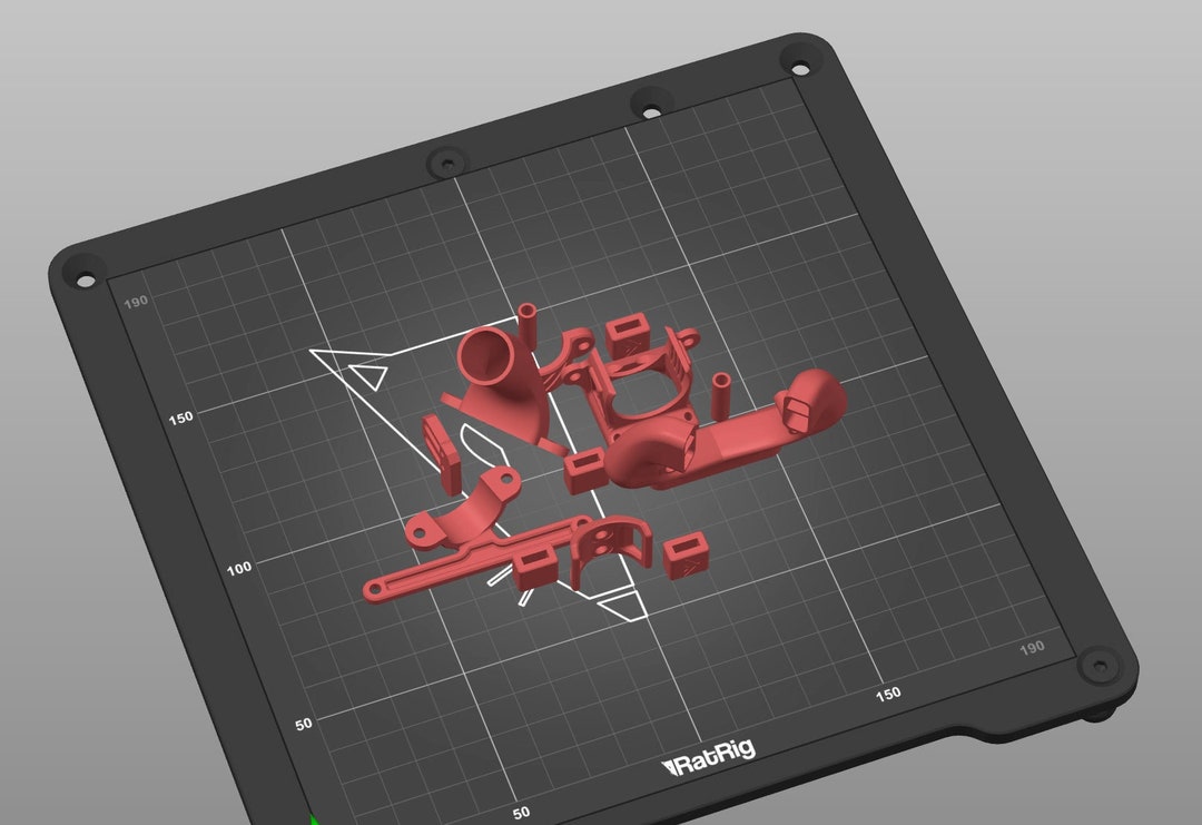 Vzbot Printhead CNC Printed Parts current BOM - Etsy