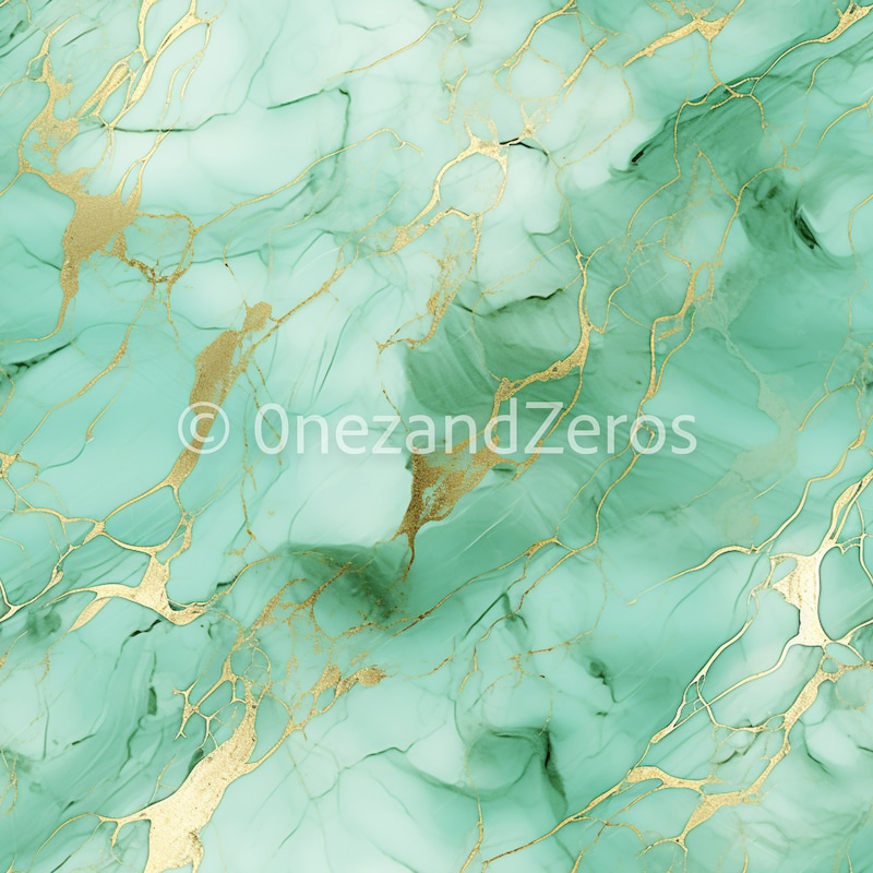 Mint Green Marble - Etsy