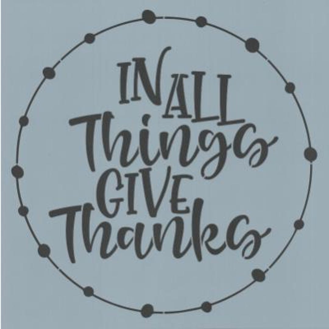 In All Things Stencil - Etsy