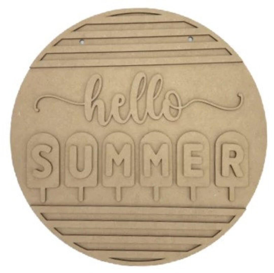 Hello Summer - Popsicle - Etsy