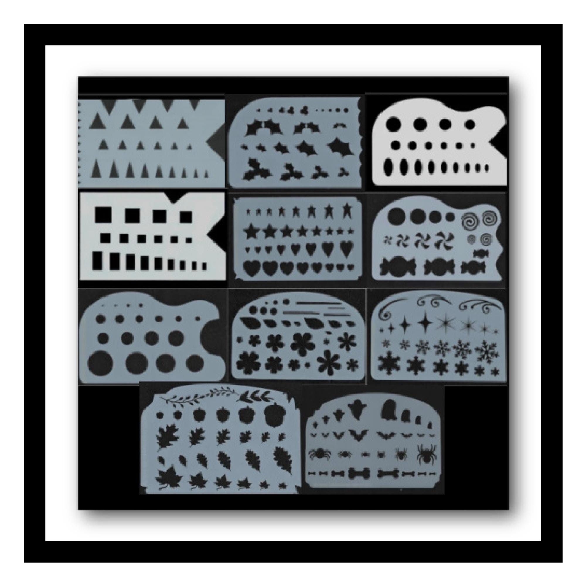 Painter's Tool Bundle - Set of 11 Stencils - Etsy