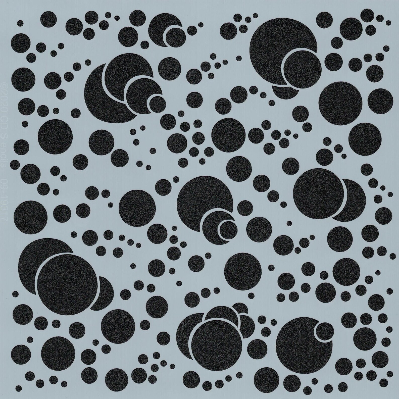 Fizz Background Stencil - Etsy
