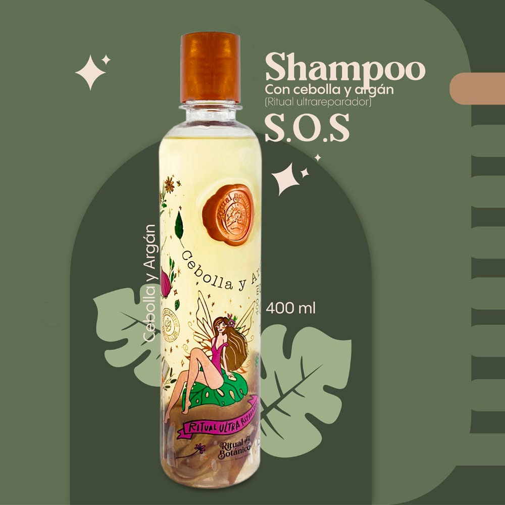S.O.S Shampoo With Onion and Argan - Etsy