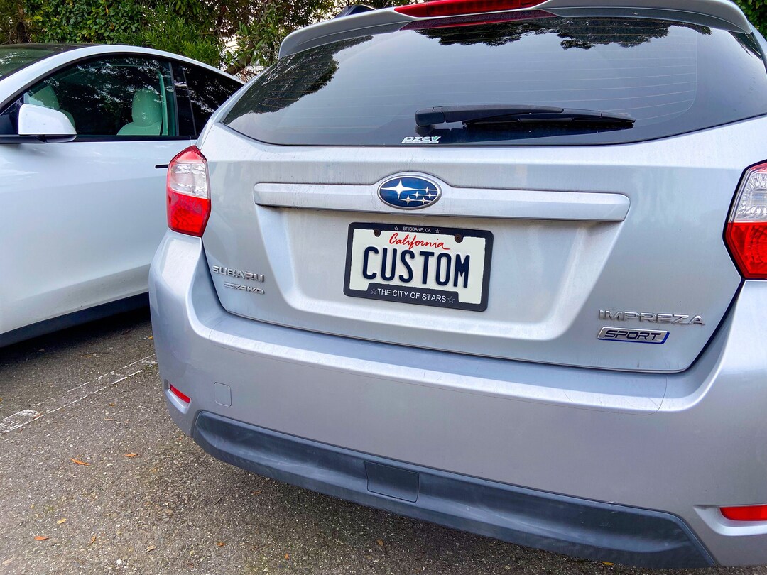 Brisbane "the City of Stars" License Plate Frame - Etsy