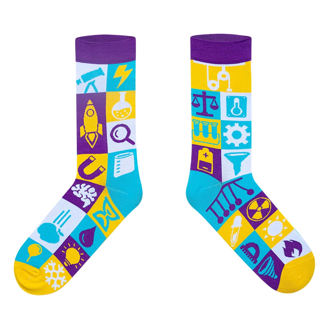 Science Socks - Etsy