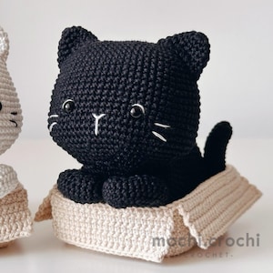 Crochet Pattern - Catloaf in the Box - Solid Color Cat Amigurumi - PDF ...