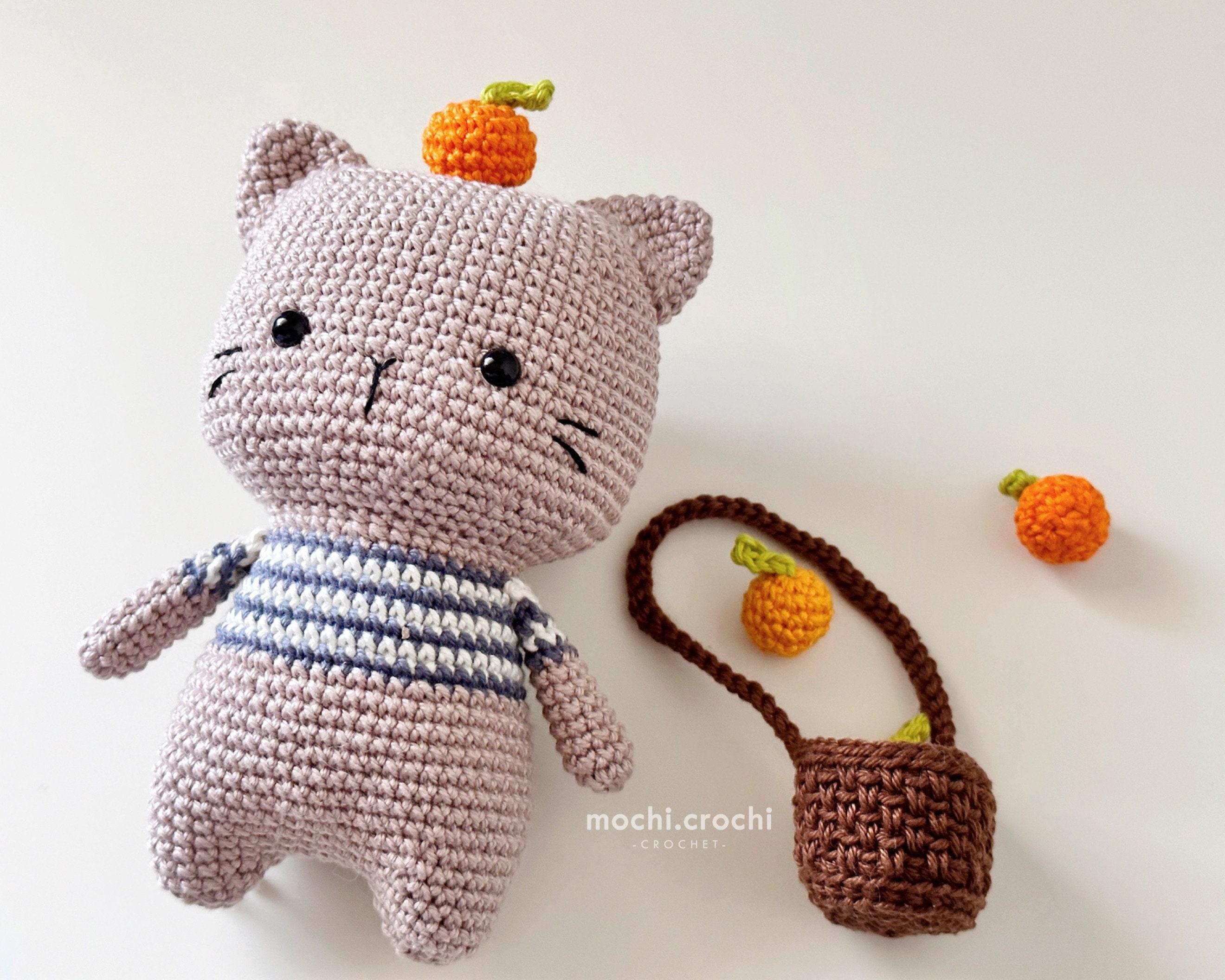 Crochet Pattern - Cat in Orange Season - Amigurumi - PDF Digital ...